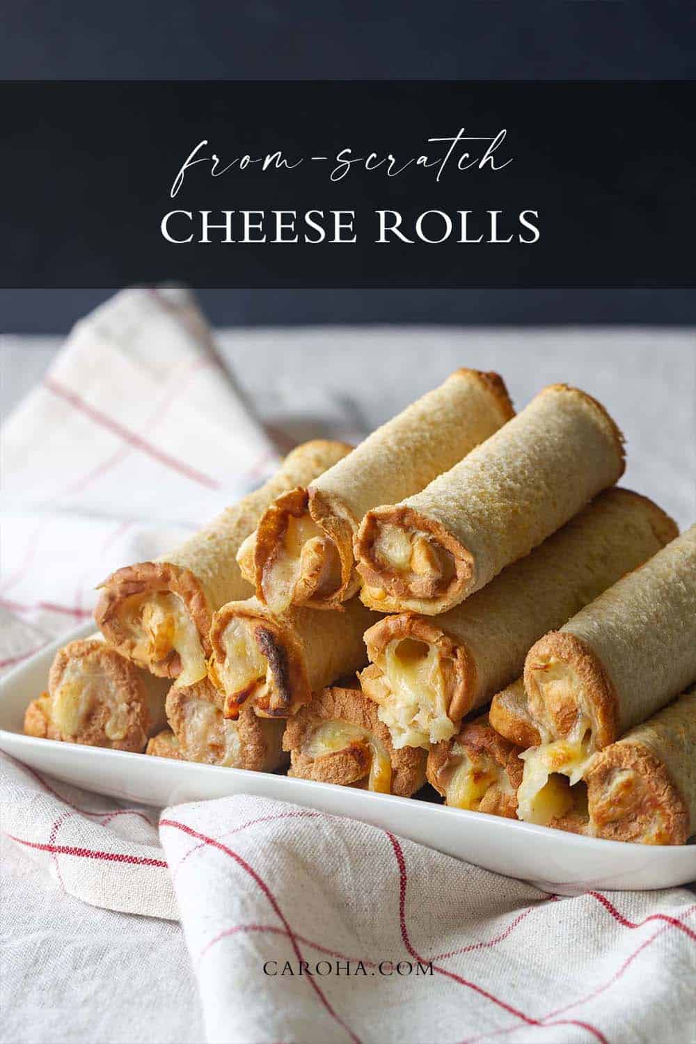New Zealand Cheese Rolls - Caroha