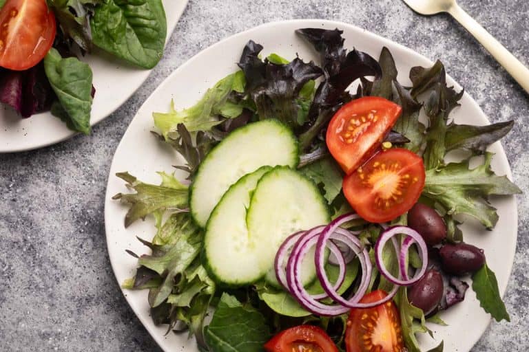 Insalata Mista (Italian Side Salad) - Caroha