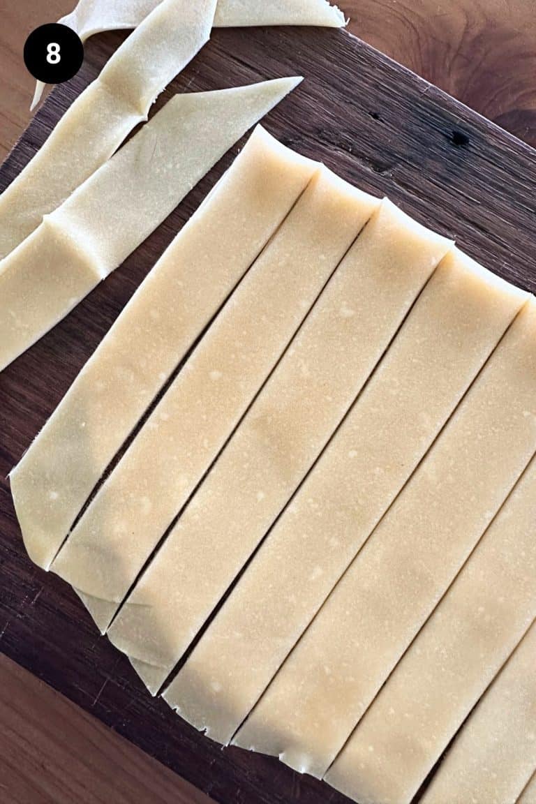 Handmade Ribbon Pasta (Pappardelle) - Caroha