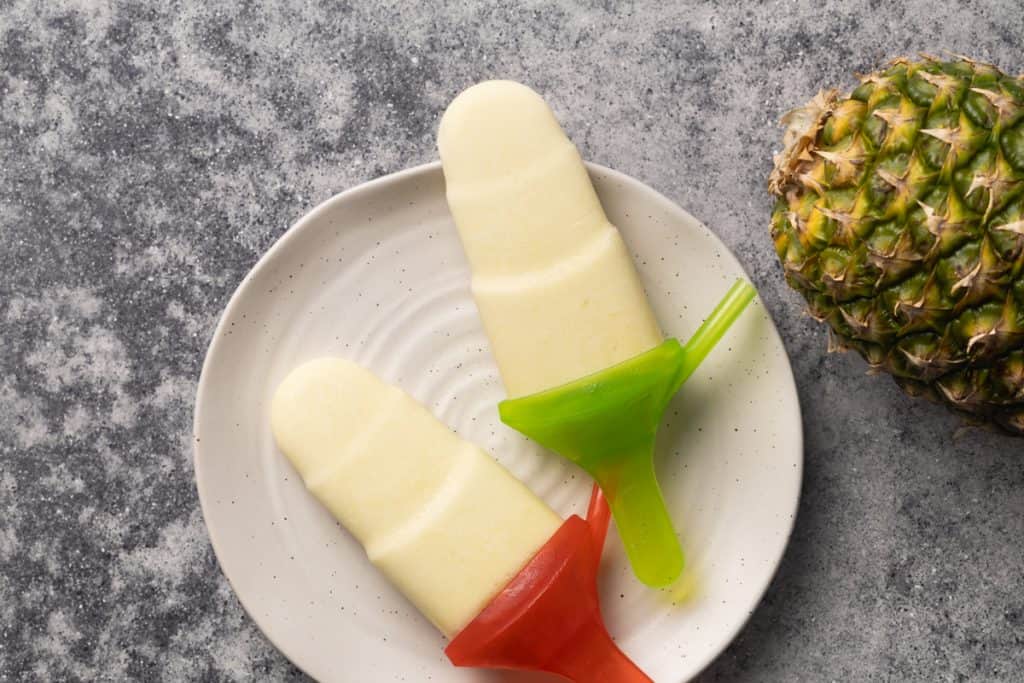 Homemade Tropical Popsicles - Caroha